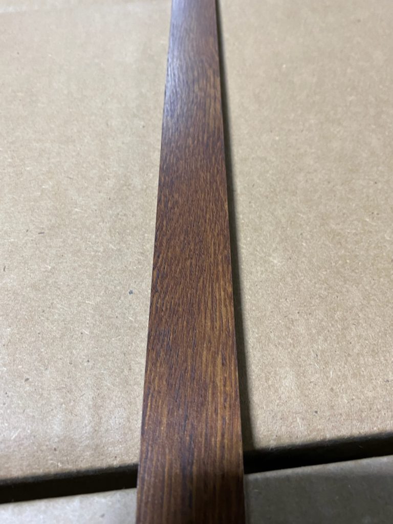 1-1/2IN X 8FT Luan Batten – Umber Oak – VMF Supply