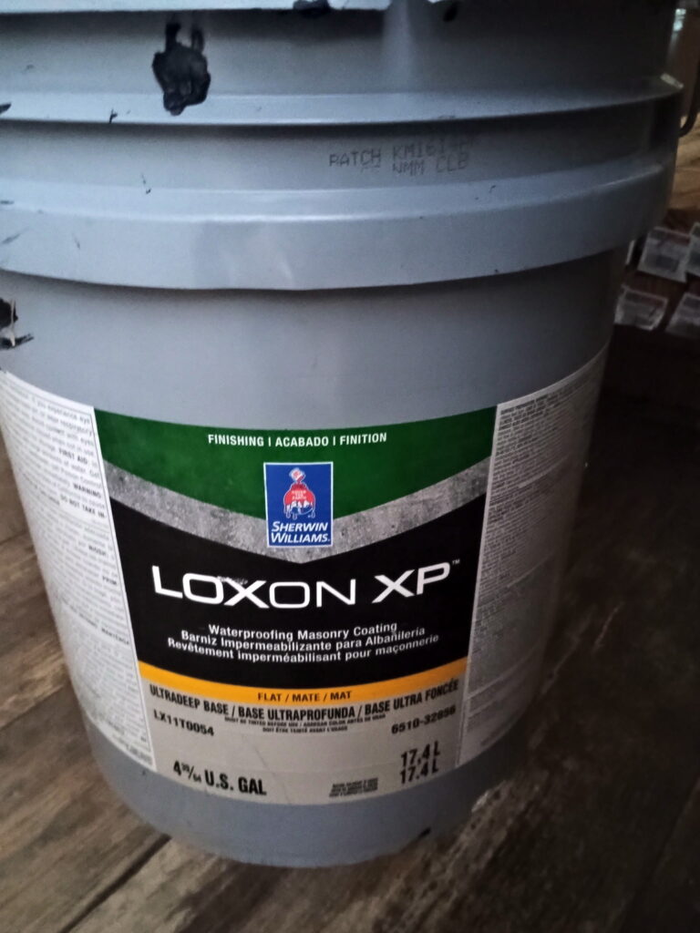 LOXON XP Waterproofing Masonry Coating – 5 gallon – VMF Supply